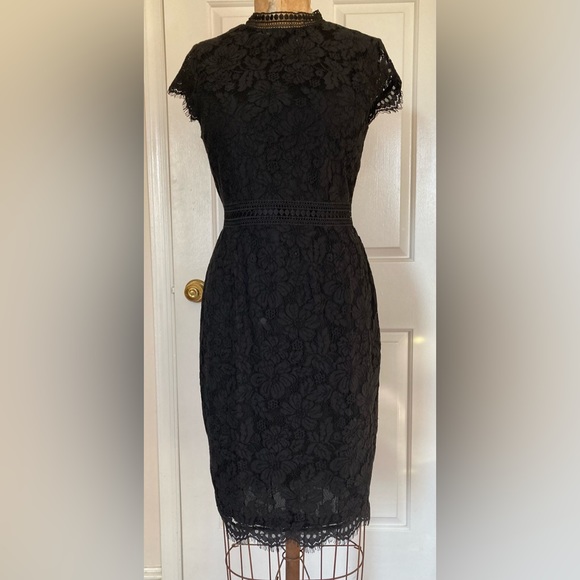 H&M | Dresses | Hm Black Lace Cocktail Dress | Poshmark